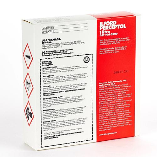 Ilford Perceptol Developer (Powder) for Black & White Film - Makes 1 L ...